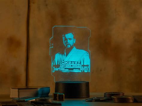 Obi Wan Kenobi Wanted Hologram Hyperspace Props