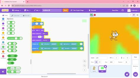 Scratch Tutorial How To Create A Scrolling Game In Scratch