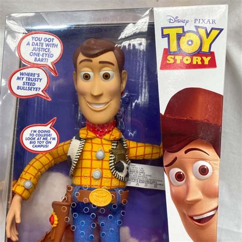 Brand New Toy Story Talking Woody Doll Figure Pull String 2013 Disney