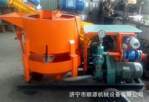济宁高速砂浆制浆机 水泥砂浆单缸泵SY 200型 阿里巴巴