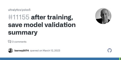 After Training Save Model Validation Summary · Issue 11155 · Ultralyticsyolov5 · Github