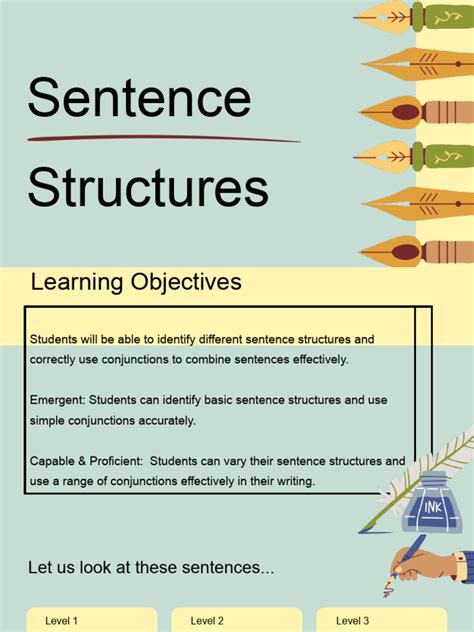 Sentences Accdg To Structure And Conjunctions G7 Pdf Linguistics Semantic Units