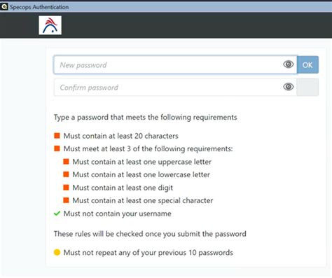 Guide Specops Reset Your Password When Locked Out Or Unable To Login