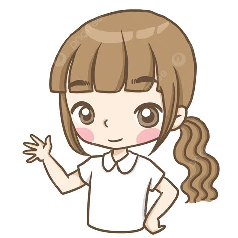 รูประบายสีการ์ตูนเด็กผู้หญิง วาดเล่น น่ารัก อนิเมะ หน้าระบายสี น่ารัก