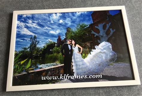 สั่งได้จร้า 🎉 อัดภาพแต่งงาน 🌈 สั่งออนไลน์ได้เลย ส่งทุกที่ทั่วไทย กรอบรูปสีขาว 20 30 นิ้ว รวมอัด