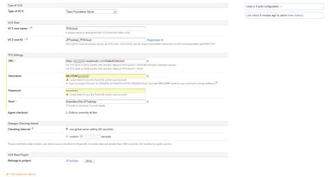 authorization connecting teamcity to tfs stack overflow