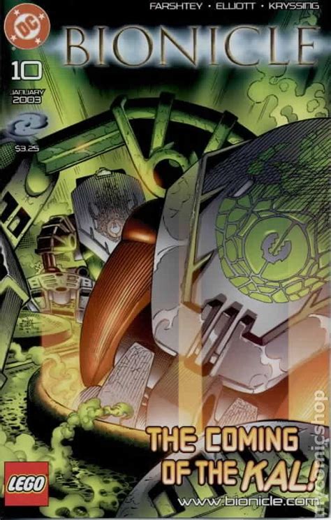 Bionicle 2001 Comic Books