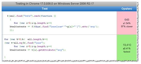 Javascript Jquery Improving Selector Performance When Processing