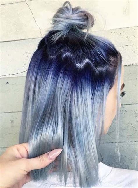 Blue Hair Dye Styles