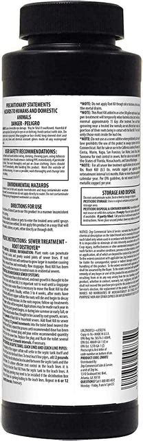 Root Kill Root Control In Septic Tanks And Leach Lines 2 Pounds Zep Inc