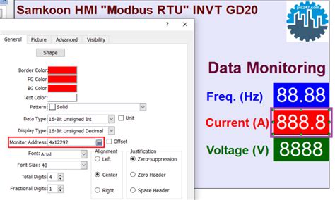 Samkoon HMI Modbus RTU INVT GD20 Tutorial Plc247 Com