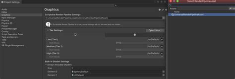Unity20193最新universal Rp在2d项目中的使用指南 技术专栏 Unity官方开发者社区