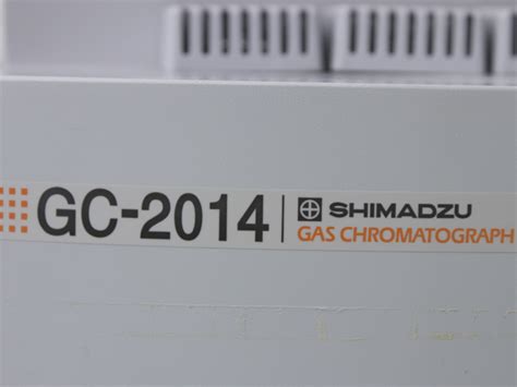 Shimadzu Gc 2014 Gas Chromatograph Richmond Scientific