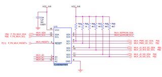 TCA9546A Regarding Pullup Voltage On The Output I2C Channels Interface Forum Interface TI