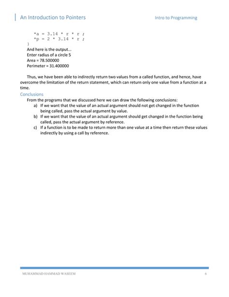 Itp Lecture 13 Introduction To Pointers Pdf