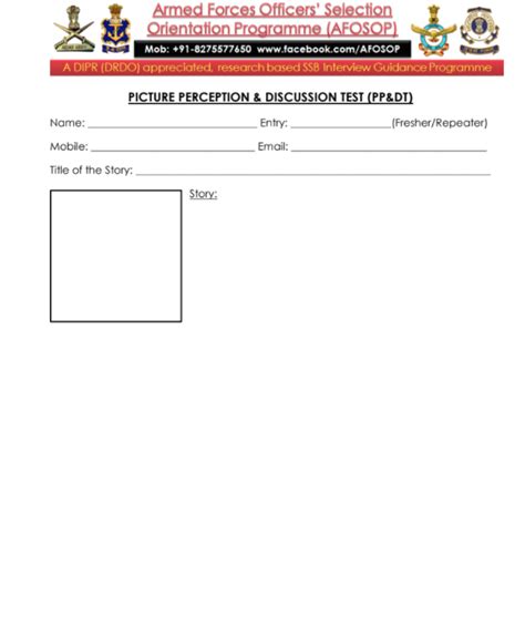 Ppdt Sheet Example [download Sample Ppdt Sheet]