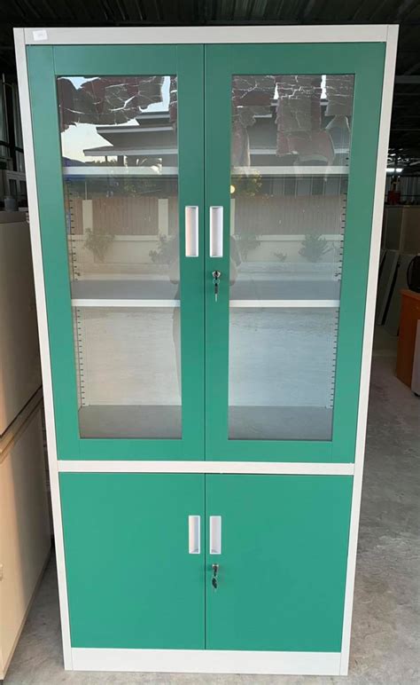 📣📣ตู้เหล็กเอกสารกระจก พระกาฬมือสอง สาขาโรจนะ