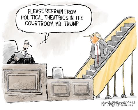 5 Fabulously Funny Cartoons About Donald Trumps Courtroom Drama The Week
