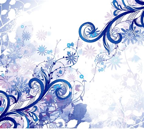 Abstract Floral Background Vector Illustration Rust Background Abstract Background Image And