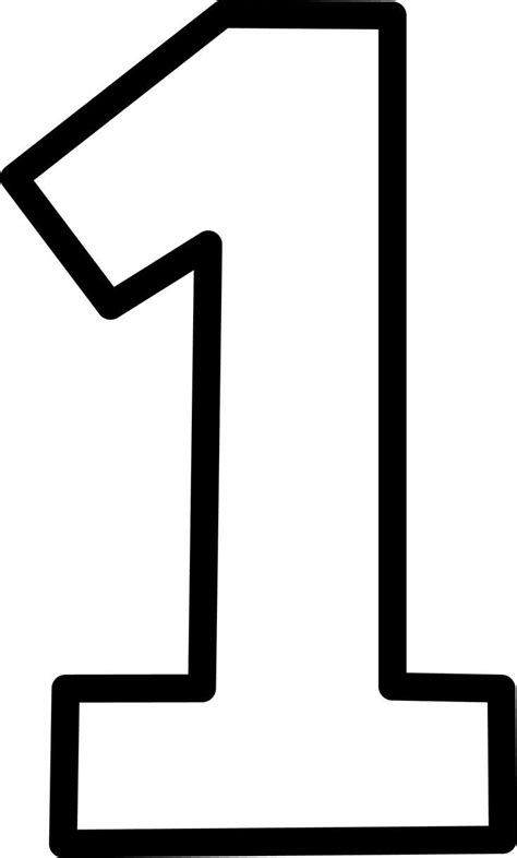 Number 1 Drawing Easy