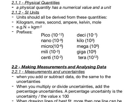 PHYSICS REVISION RESOURCE Teaching Resources