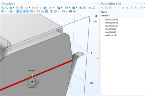 Comsol 6 3 Geometry Dimensions Geometry Objects And Geometric Entities