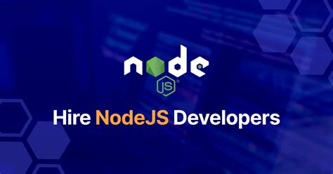 Hire Nodejs Developer Hire Nodejs Programmers
