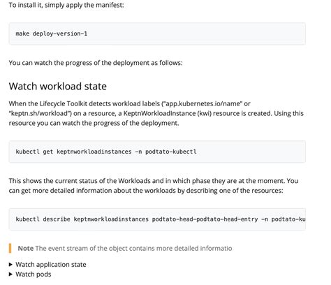 [docs] getting started guide ends abruptly · issue 1247 · keptn lifecycle toolkit · github