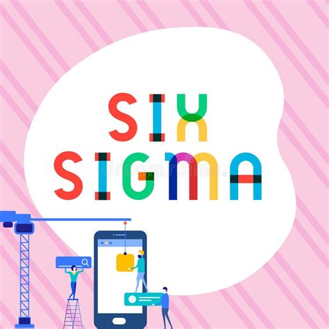 Sign Displaying Six Sigma Business Idea Management Techniques To