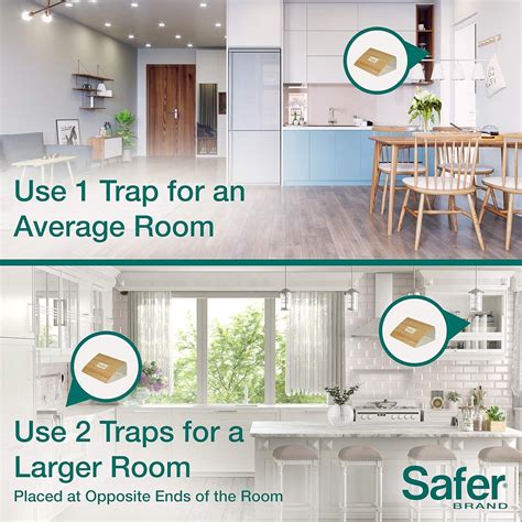 Safer Brand 05140 Pantry Moth Pest Trap And Killer For Grain Flour