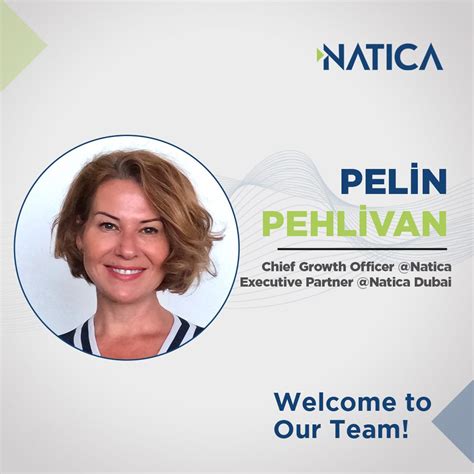 I Am Excited To Begin My New Role At Natica Where I Will Be Expanding Our Operations In Turkey
