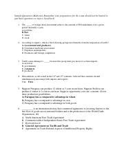 Sample Questions Midterm Pdf Sample Questions Midterm Remember Your Preparation For The Exam