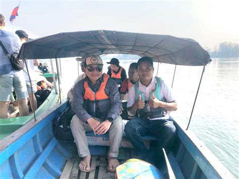 ថ្នាក់ដឹកនាំក្រសួងទេសចរណ៍ បានដឹកនាំក្រុម Influencers V Logges