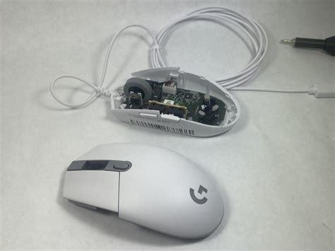 Замена внешнего корпуса Logitech G102 Lightsync - HD01