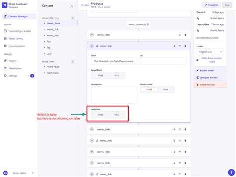 default value not applying questions and answers strapi community forum