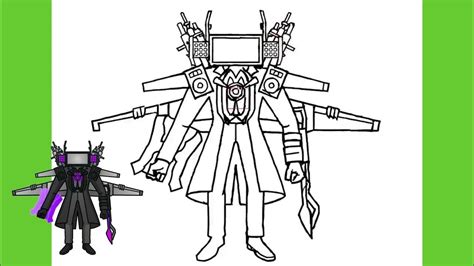 How To Draw Titan Tv Man Upgraded Skibidi Toilet Artofit