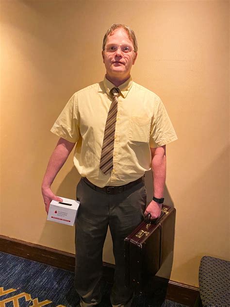Dwight Schrute Cosplay The Office Dwight Schrute Costume T Shirt