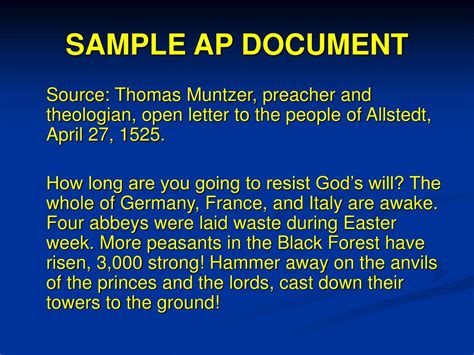 PPT HOW TO WRITE THE AP EUROPEAN DBQ PowerPoint Presentation Free Download ID 1001000