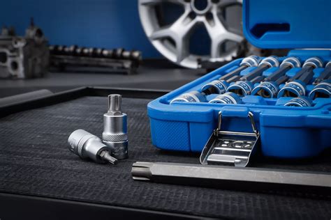 Bgs Technic Bit Socket Set 12 5 Mm 1 2 Drive Spline For Ribe 32 Pcs Purchase Online