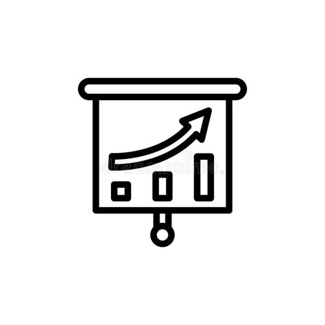 Graph Concept Line Icon Simple Element Illustration Graph Concept