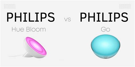 Philips Hue Bloom Vs Philips Hue Go Which One To Choose