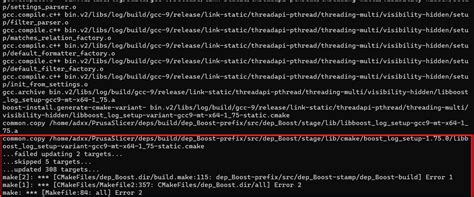 Build Error For Dep Boost · Issue 8035 · Prusa3d Prusaslicer · Github