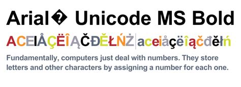 Arial Unicode Ms Font Windows Nichelasopa
