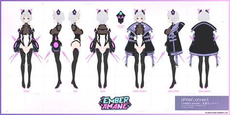 Ember Amane Phase Connect Drawn By Refla And Ruhee Danbooru