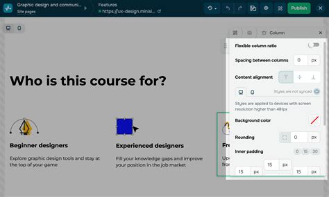 How To Customize Your Site Elements Sendpulse