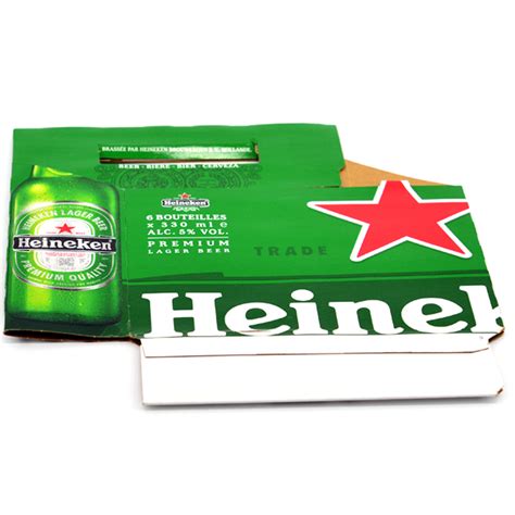 Supply Beer Box Beer Cardboard Carrier Holder Wholesale Factory Guangzhou Happy Packaging Coltd