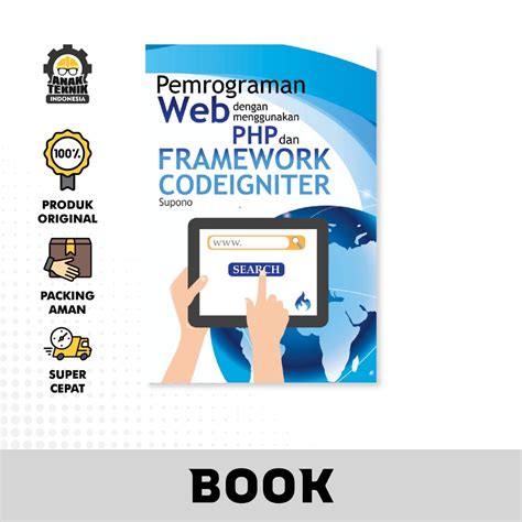 Jual Buku Pemrograman Web Dengan Menggunakan Php Dan Framework