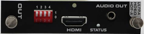 Rgblink Flex Mini Series Single 4k60 Hdmi Output Module Direct Vicomm