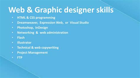 Web Design Information Ppt
