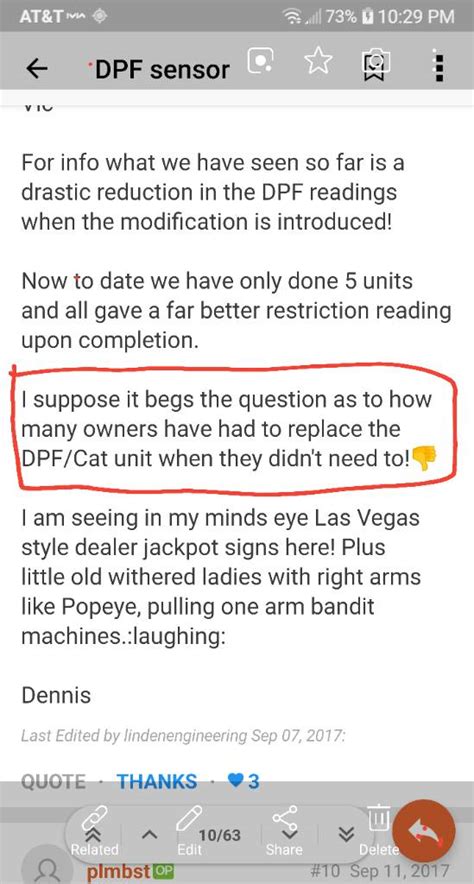 P242f Diesel Particulate Filter Ash Accumulation Sprinter